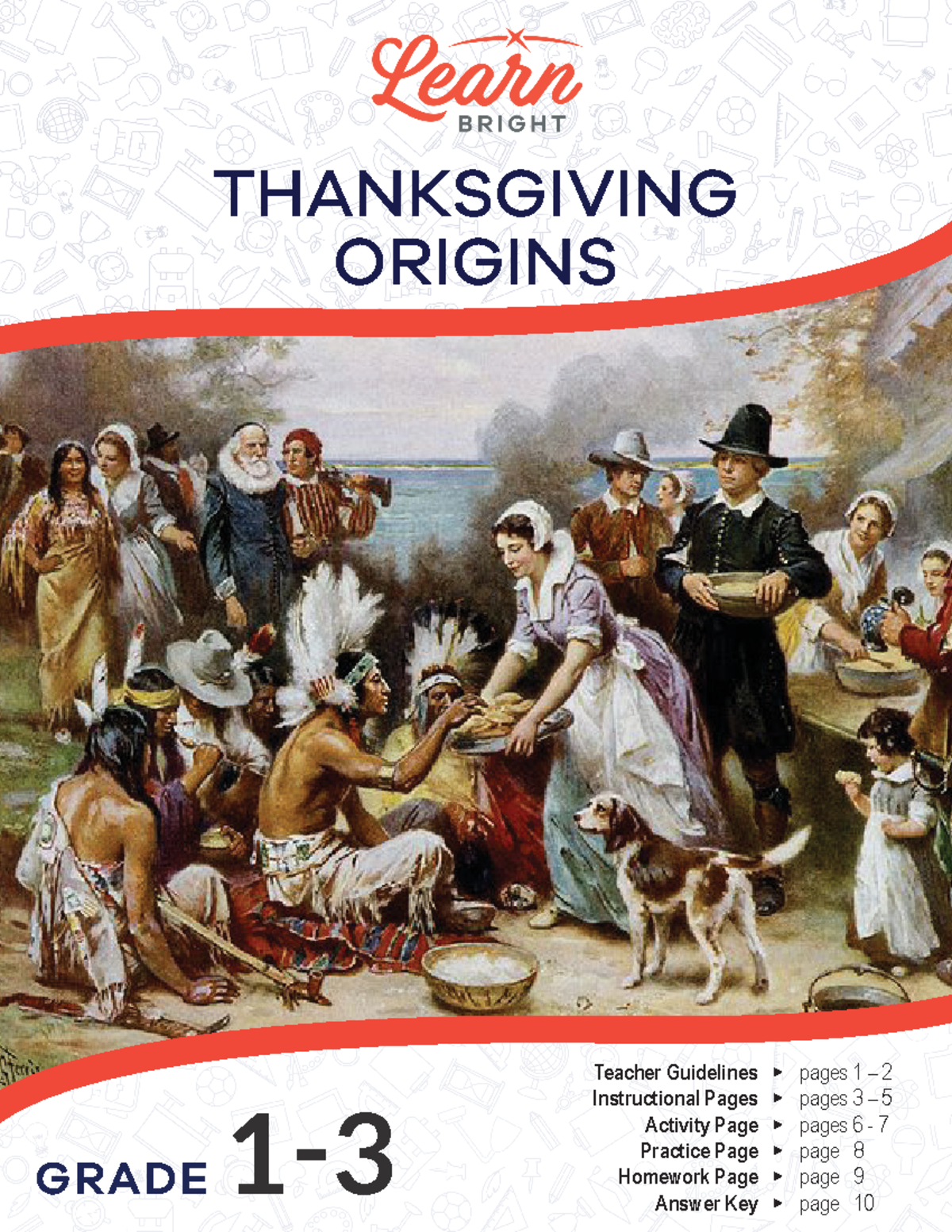 Thanksgiving-Origins - THANKSGIVING GRADE 1- Teacher Guidelines pages 1 ...