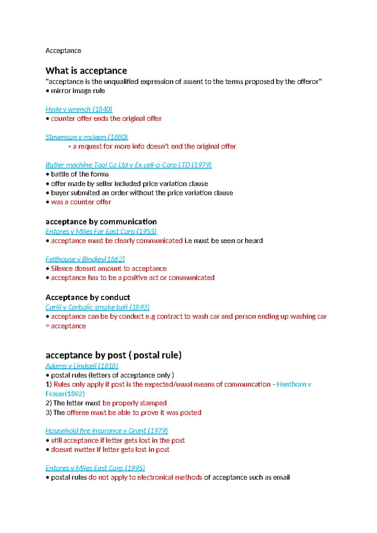 Acceptance - Acceptance What is acceptance "acceptance is the ...