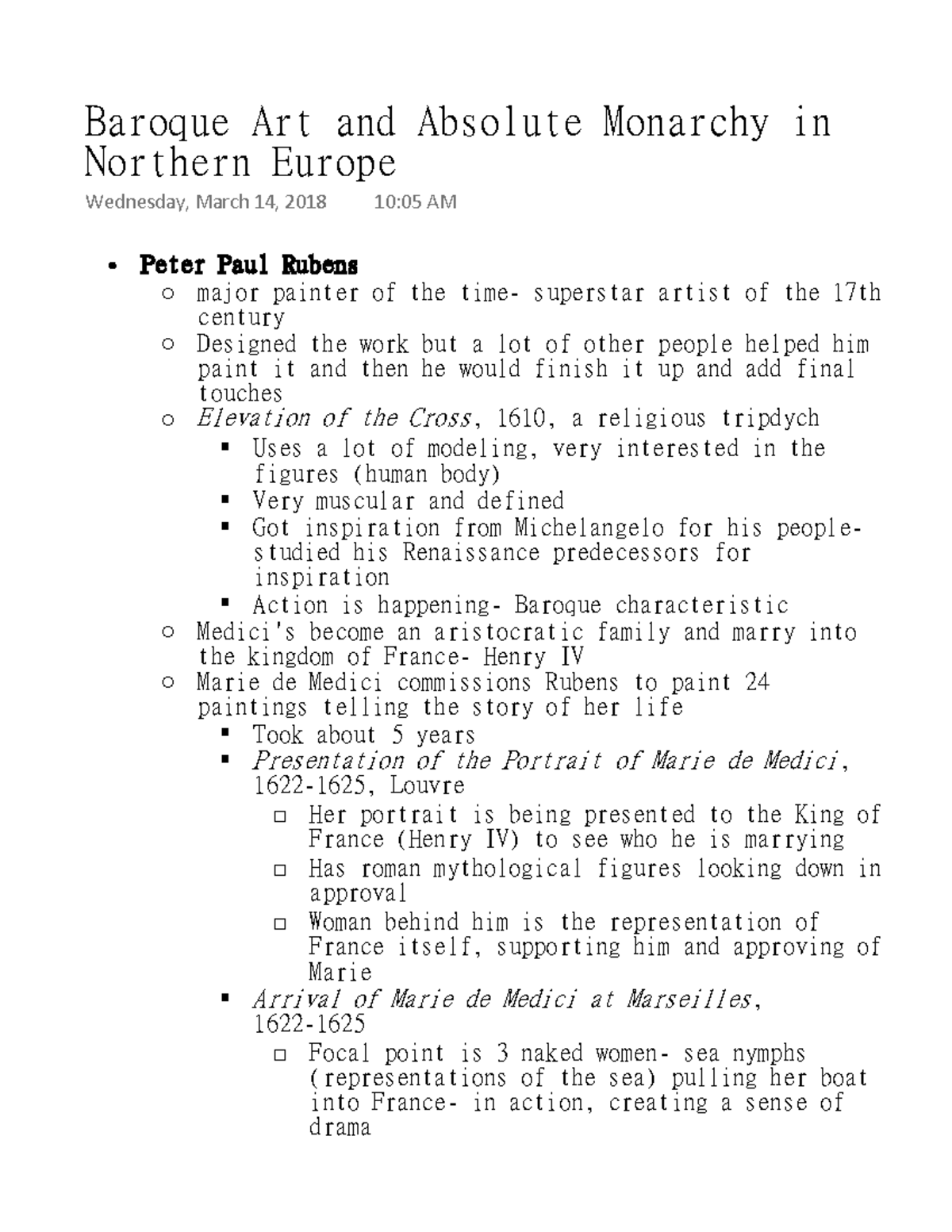 Baroque Art and Absolute Monarchy in Northern Europe - Warning: TT ...