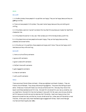 MY Perspectives 3 - ④MY PERSPECTIVES 3- ODPOWIEDZI I. Student’ s book ...