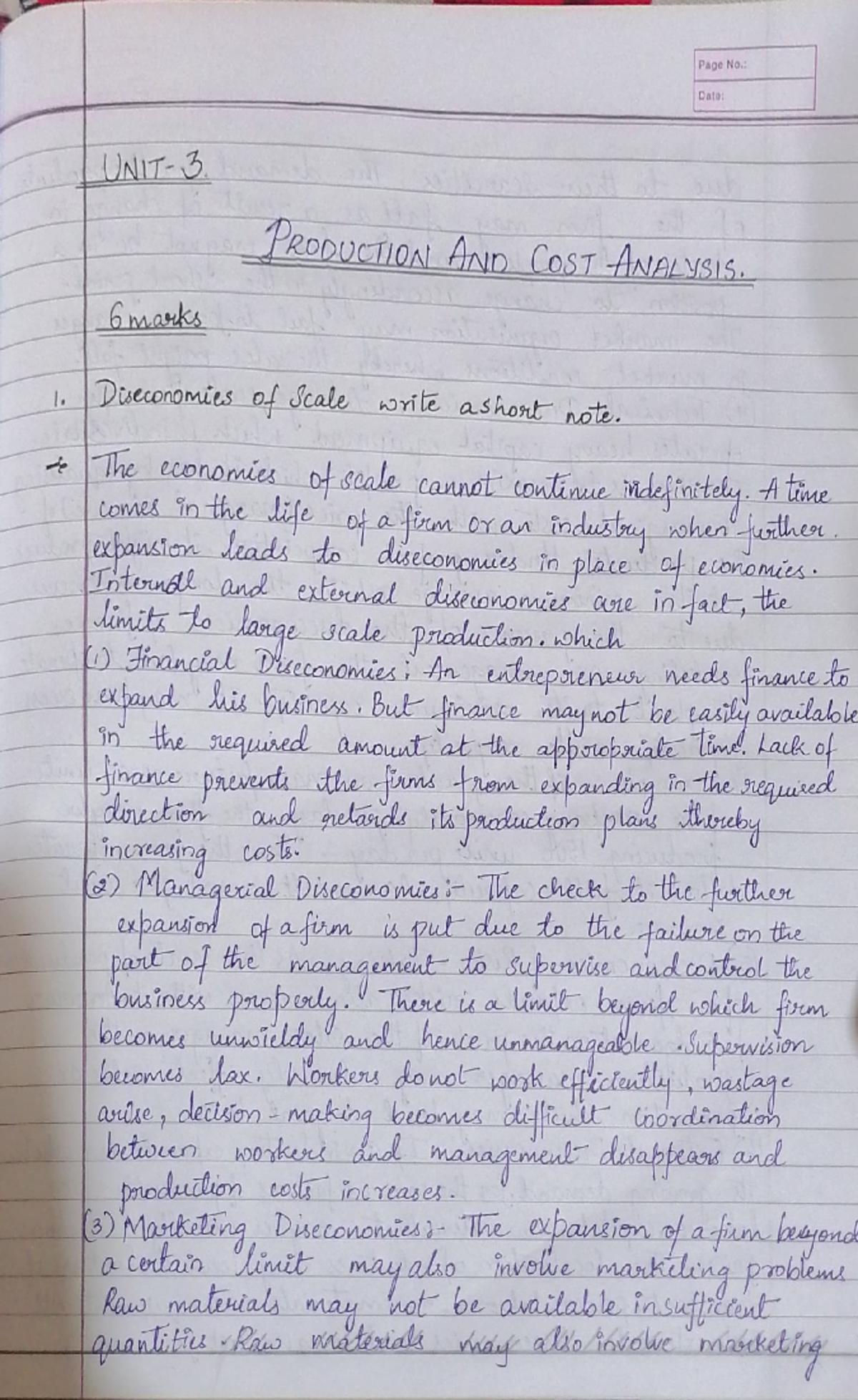 Economic units 3 - raoo No: Onto. -= PR::.1 4:- Cosr :tlNm...Y..Sl ...