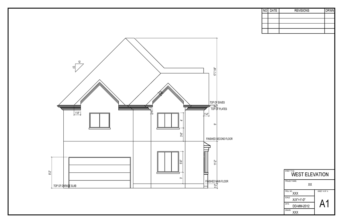 Fernandez-8 - How to make elevation drawings out of a roof plan ...