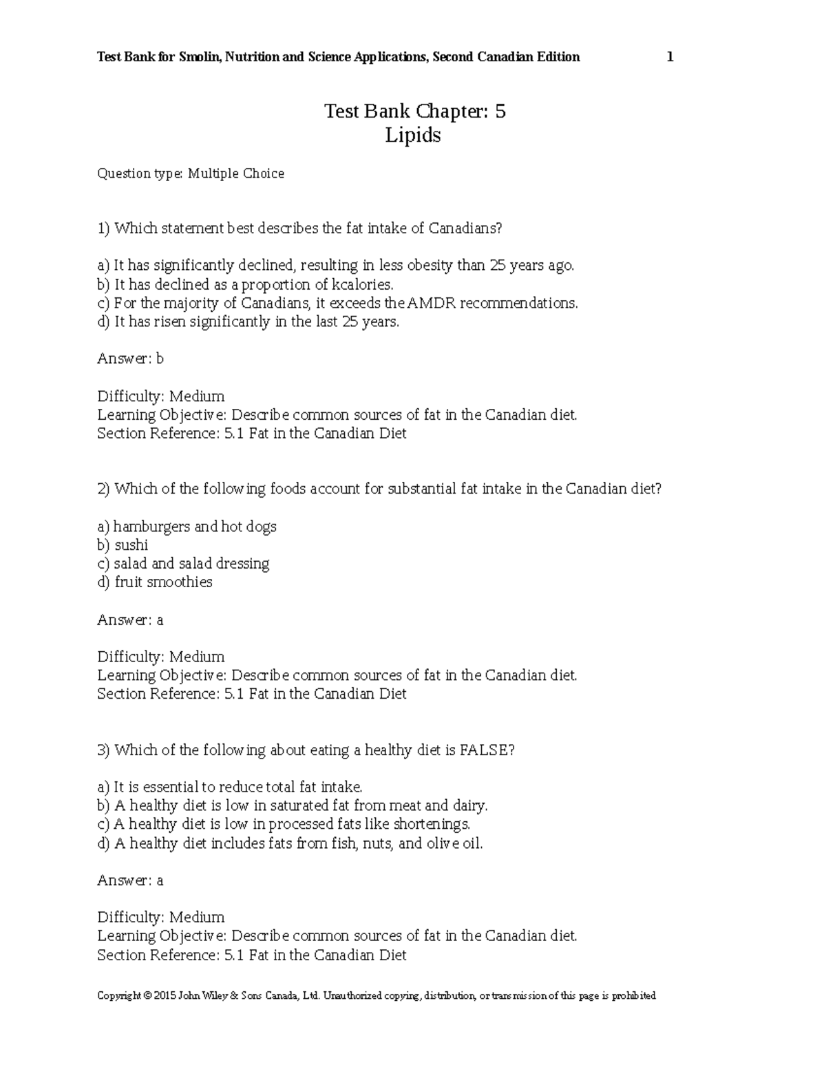 Tb05 Notes Of Unit 5 Introduction To Nutrition Test Bank For Smolin tb05-notes-of-unit-5-introduction-to-nutrition-test-bank-for-smolin