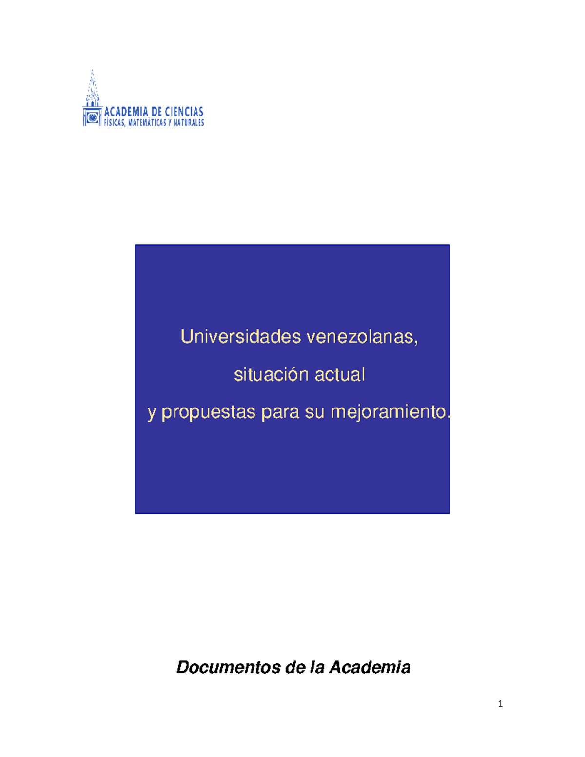 Documento- Universidades- Venezolanas - Documentos de la Academia ...