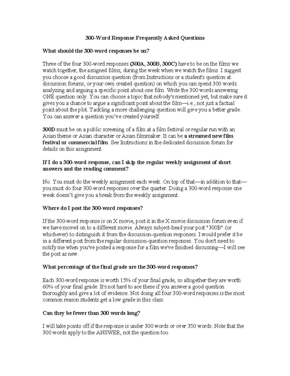 300word Faqes 363 - practice material for gbus 51 - 300-Word Response ...