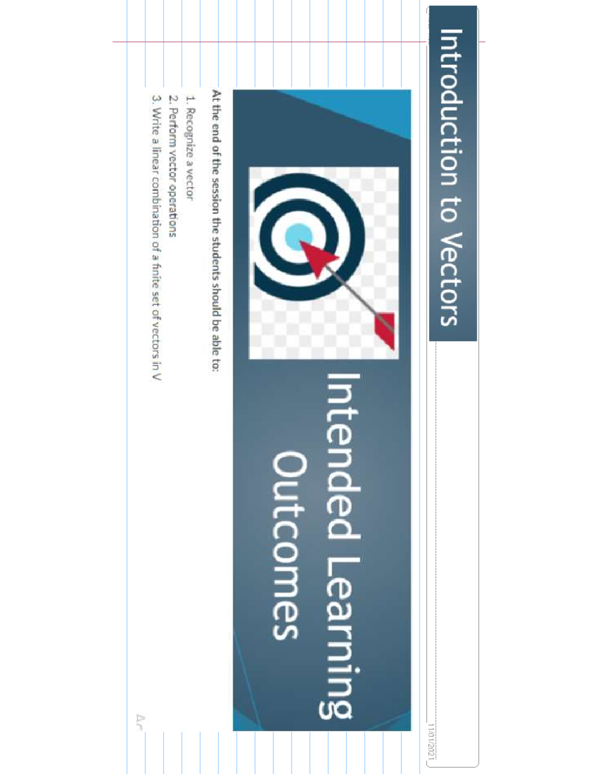 MATH 013 Week5 Day1 Vectors - BS Civil Engineering - Studocu