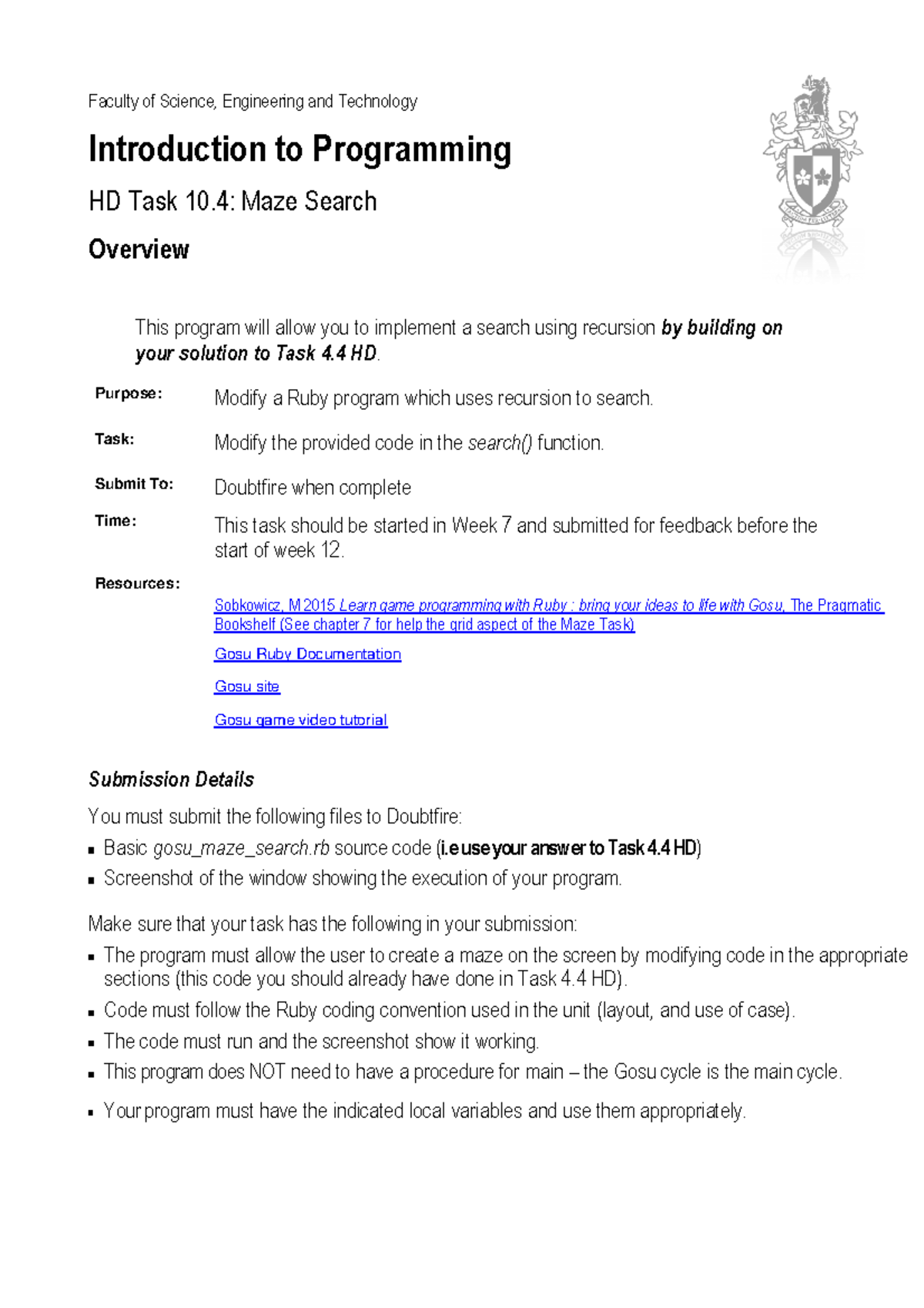 10 - 10.4HD - Faculty of Science, Engineering and Technology ...