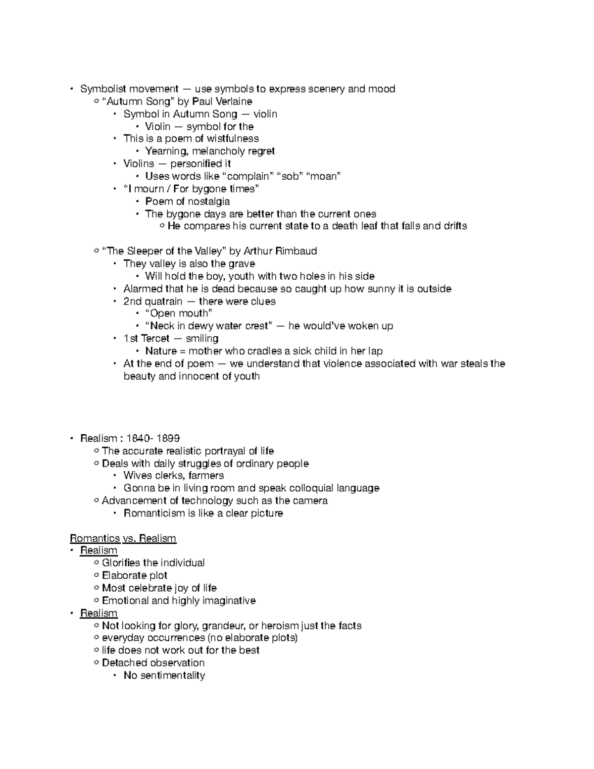 Realism Notes Warning Error During Font Loading Xmlrequest Is Not Defined Symbolist