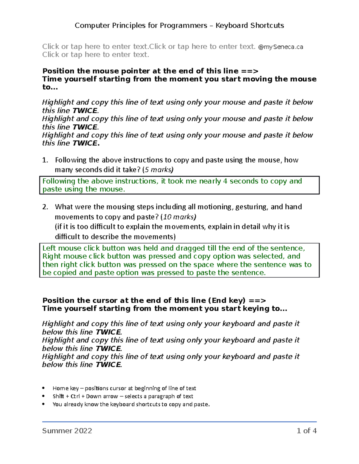 Assignement 2 CPR - Assignment 2 of CPR - Click or tap here to enter ...
