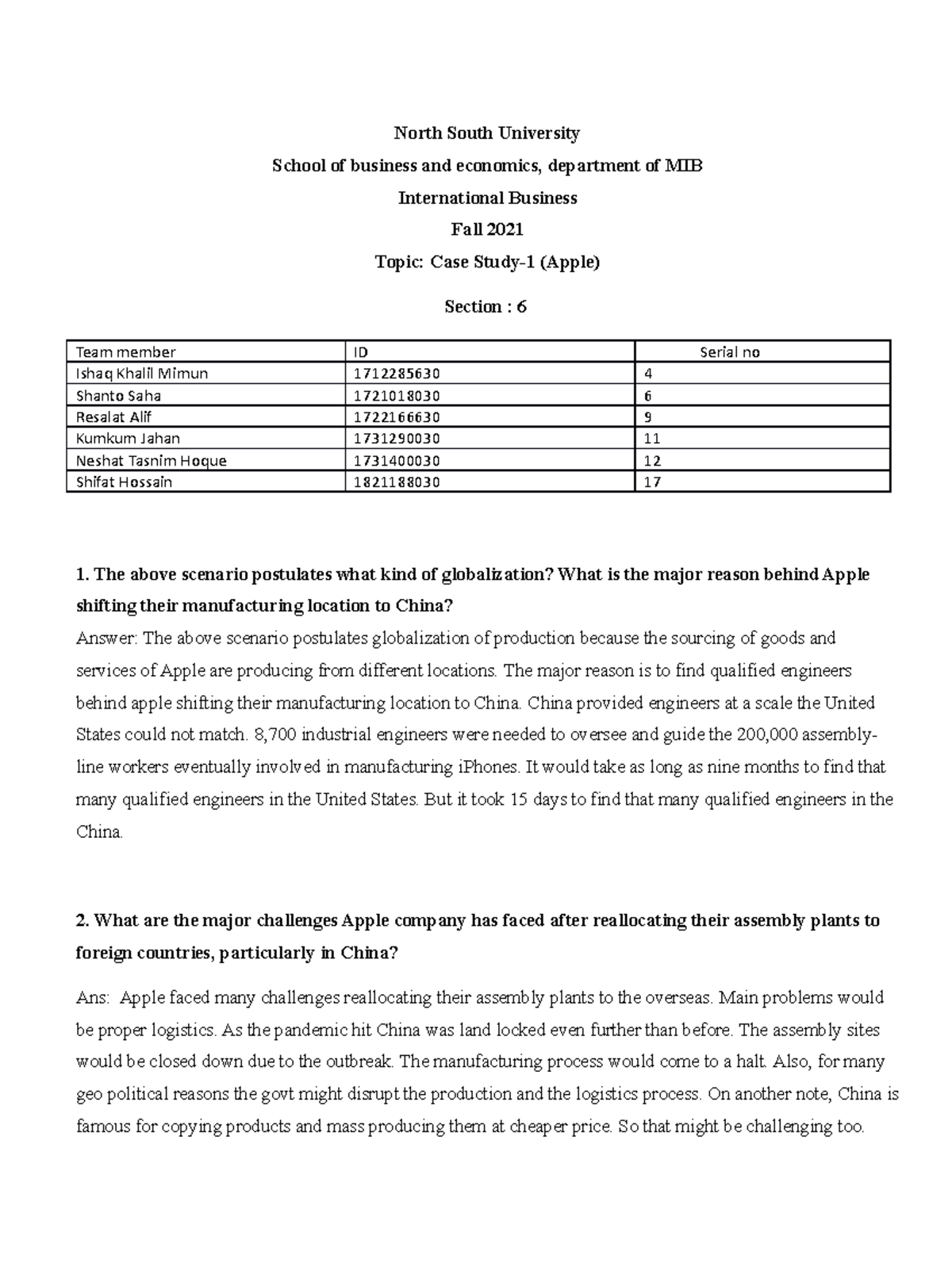 INB372 Assignment-1 Apple case - principle of marketing - NSU - Studocu