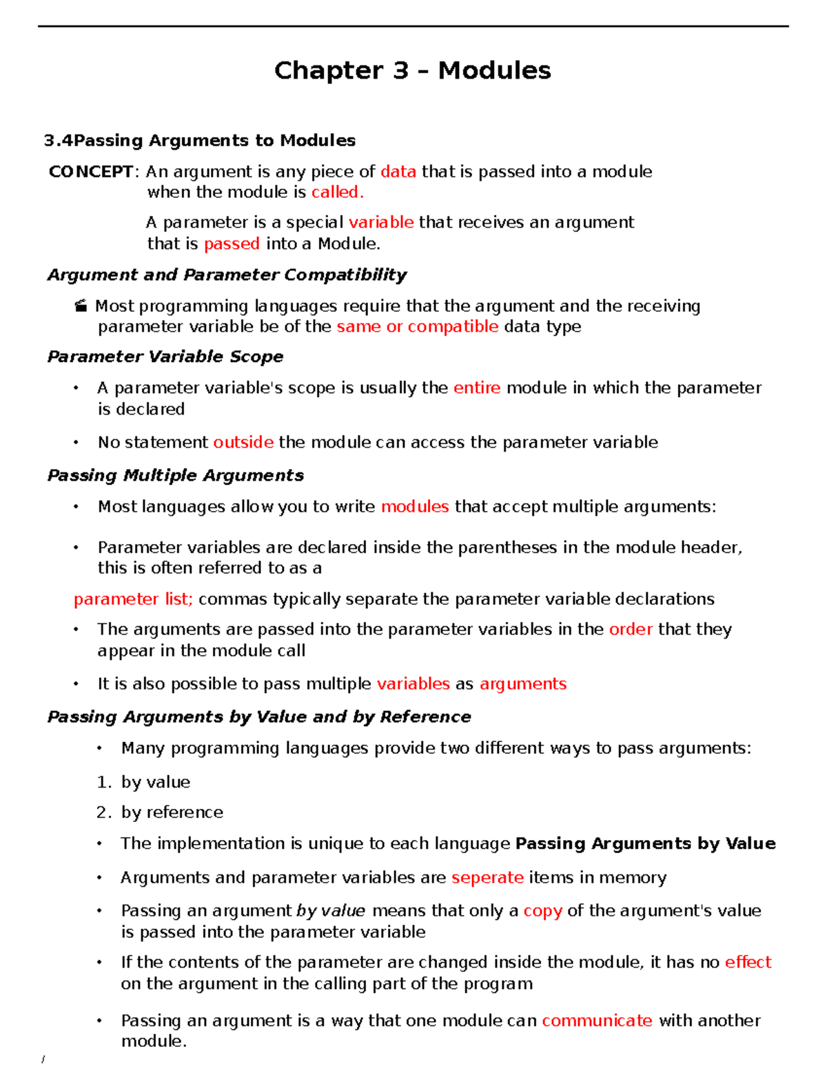 1309 Chapter 03 Handout Part 02 edii - Chapter 3 – Modules 3 Arguments ...