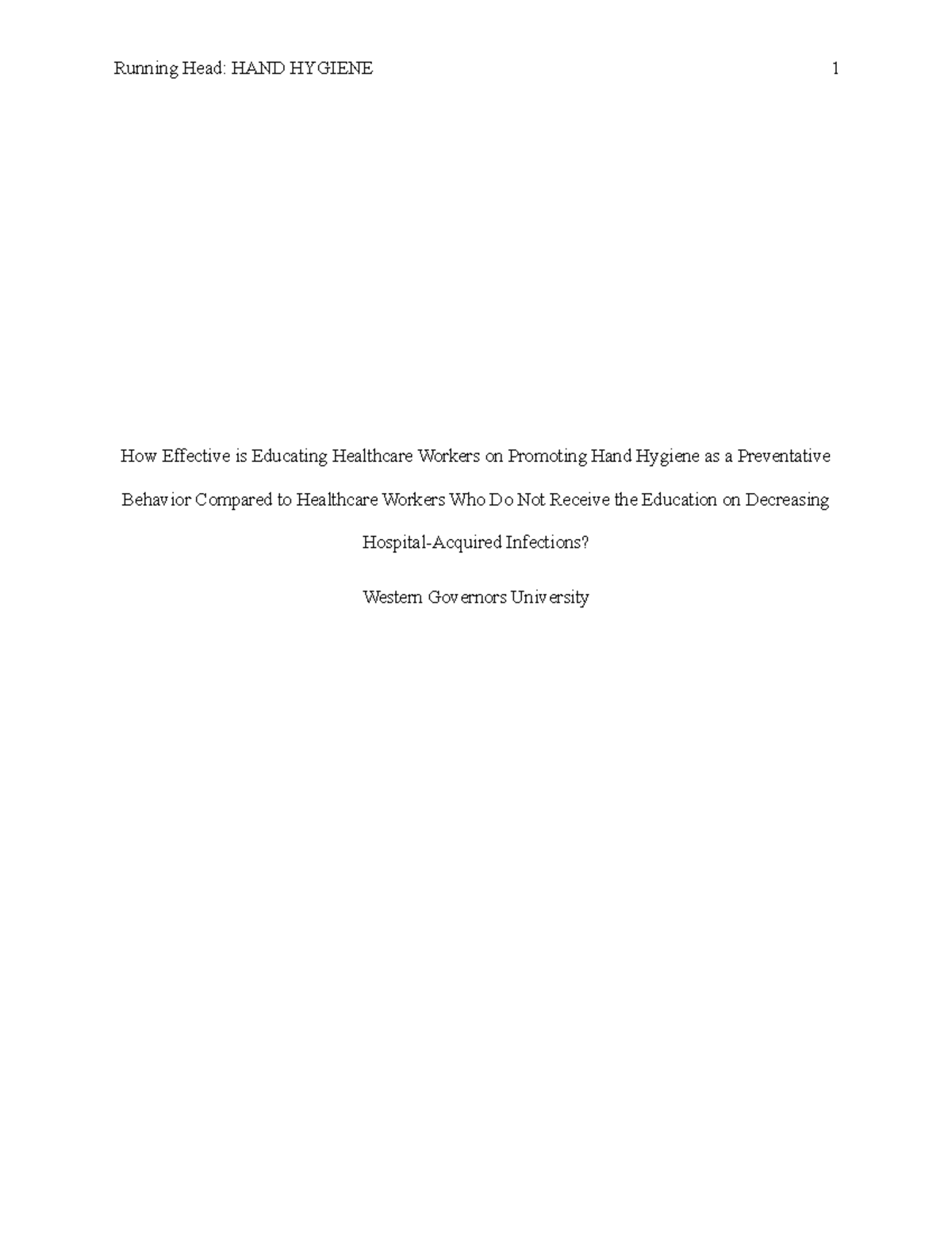 C361 paper first try success. - C361 - WGU - Studocu