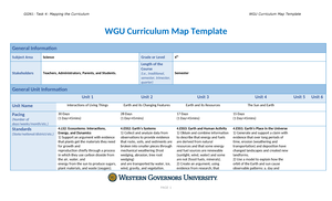 DCITask 3- Alignment - Vertical Alignment A. Gather the curriculum map ...