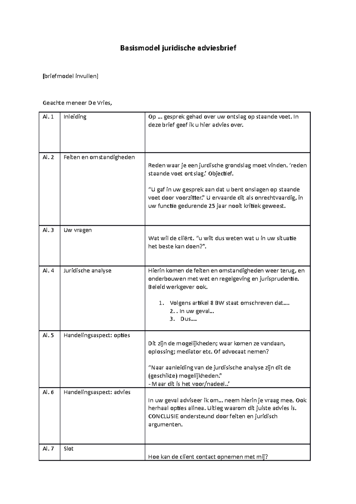 Basismodel juridische adviesbrief (def) - Basismodel juridische ...