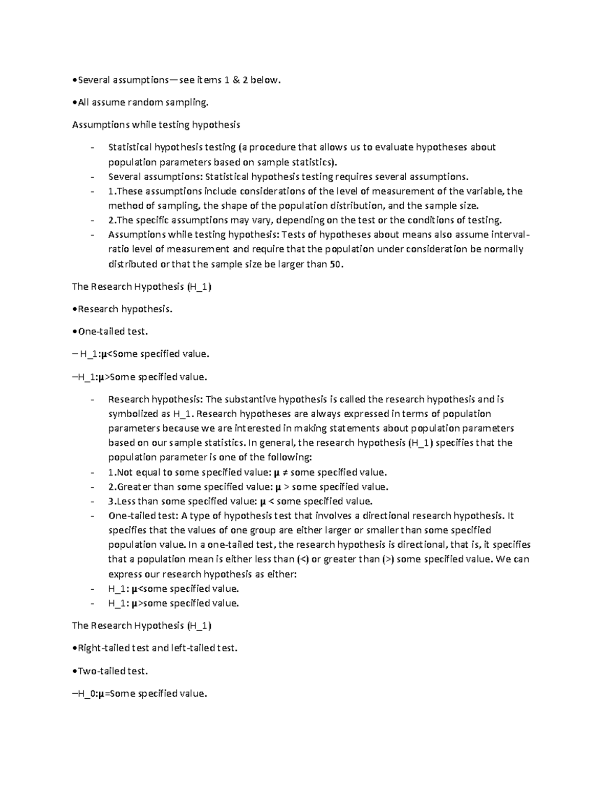 Lecture Notes Unit 8 SSI - •Several assumptions—see items 1 & 2 below ...