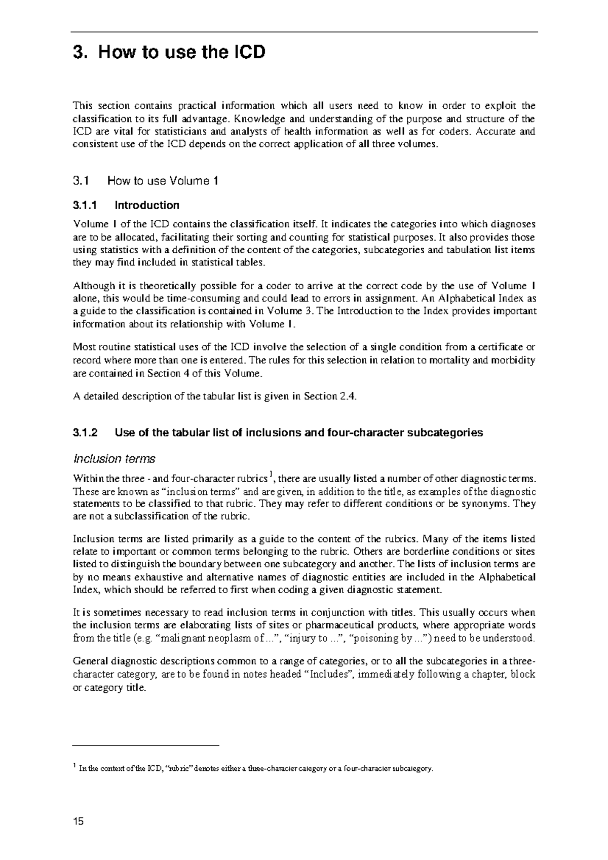Topic 3 ICD - INTERNATIONAL CLASSIFICATION OF DISEASES - 3. How to use ...