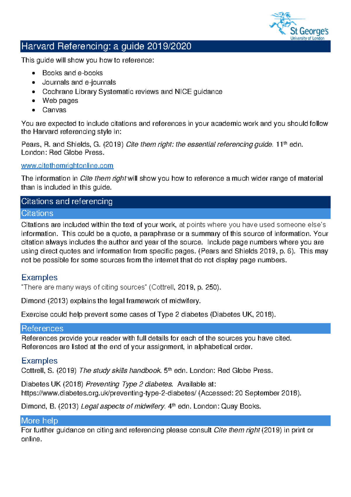 Harvard Referencing Guide - Harvard Referencing: a guide 201 9 /20 20 ...