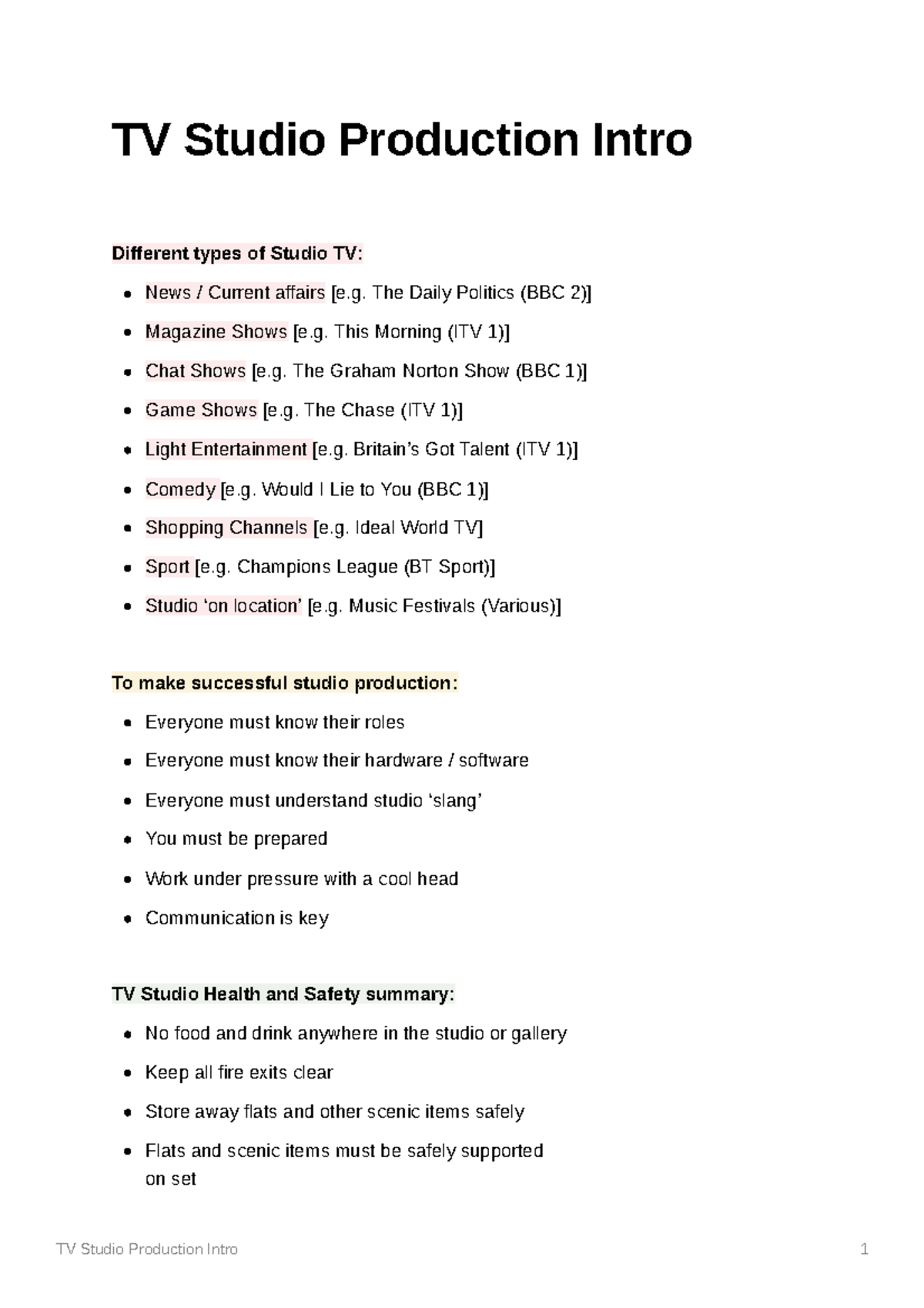 TV Studio Production Intro - The Daily Politics (BBC 2)] Magazine Shows ...