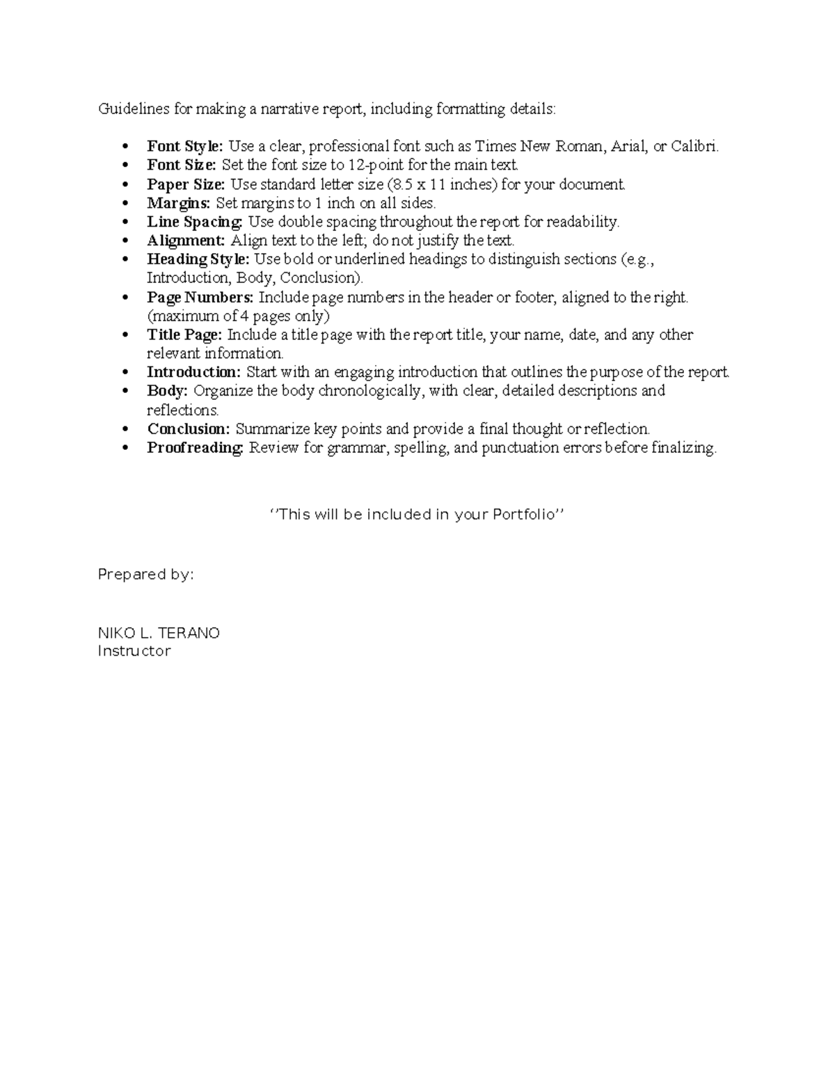 NR-Guidelines-Format - Guidelines for making a narrative report ...