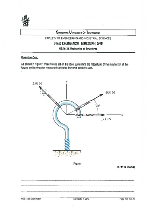 Lab 2 - Lab 2 Report - ENG10003 Mechanics of Structures Laboratory ...