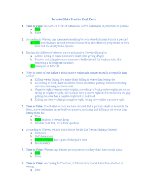 Ethics - Questions - practice test - Milestone 1 Attempt 1 12 questions ...