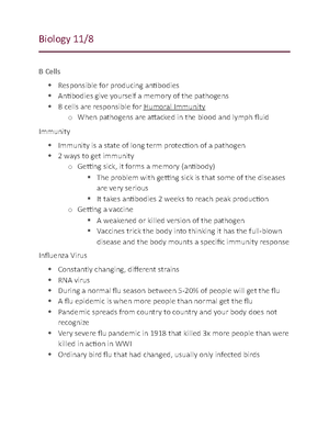 BIOL 1112 Chapter 3 Notes - BIOL 1112 Chapter 3 Notes What are ...