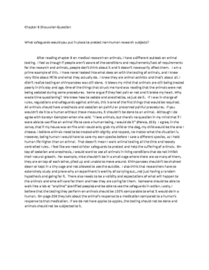 Chapter 2 Discussion Question - Chapter 2 – Discussion Question COL LA ...