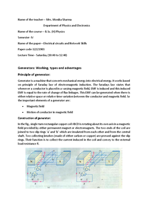 02 Basic Electrical Electronics and Instrumentation Engineering - BE 8253 - Basic Electrical ...