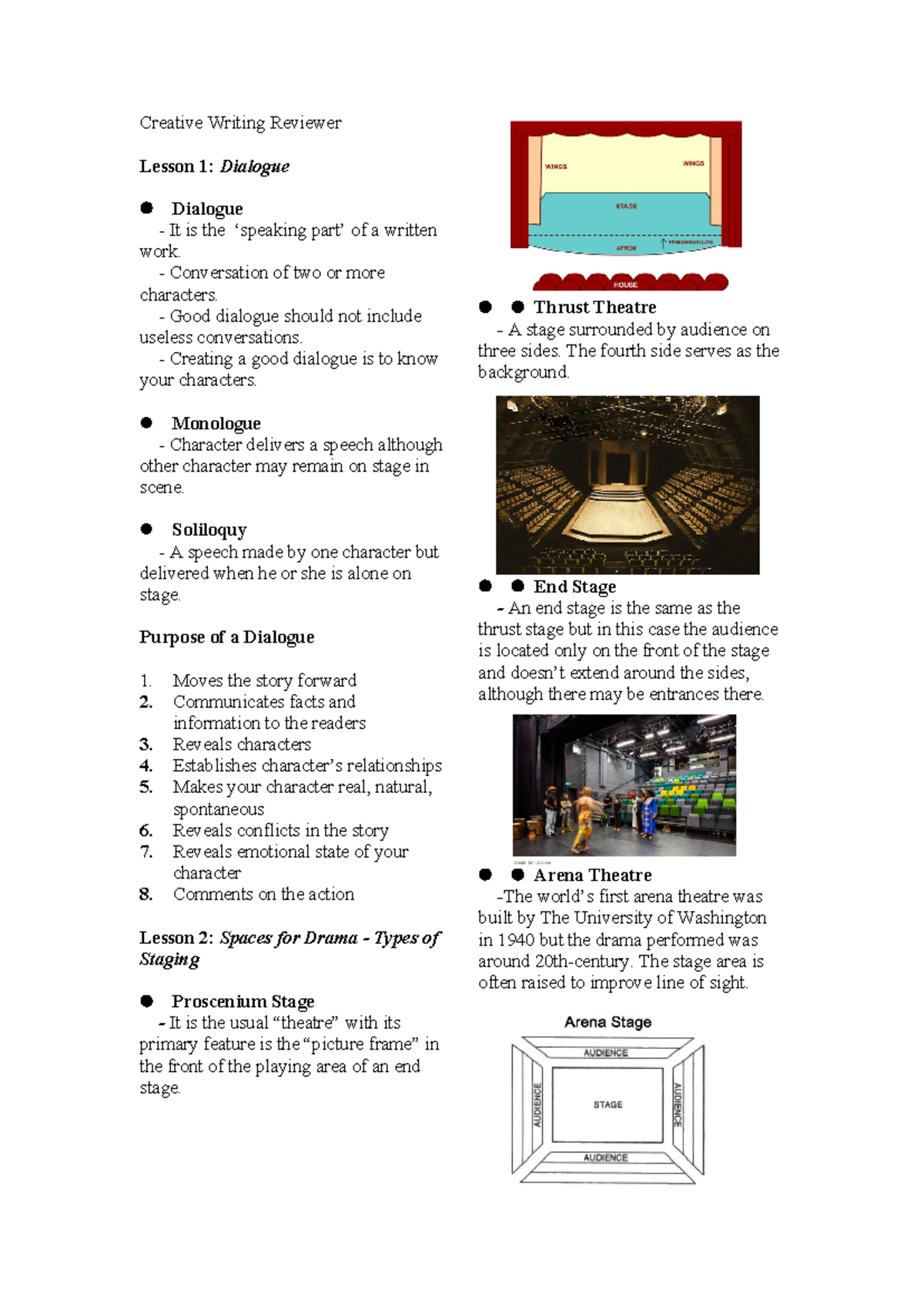 Creative-Writing-Reviewer - Creative Writing Reviewer Lesson 1 ...