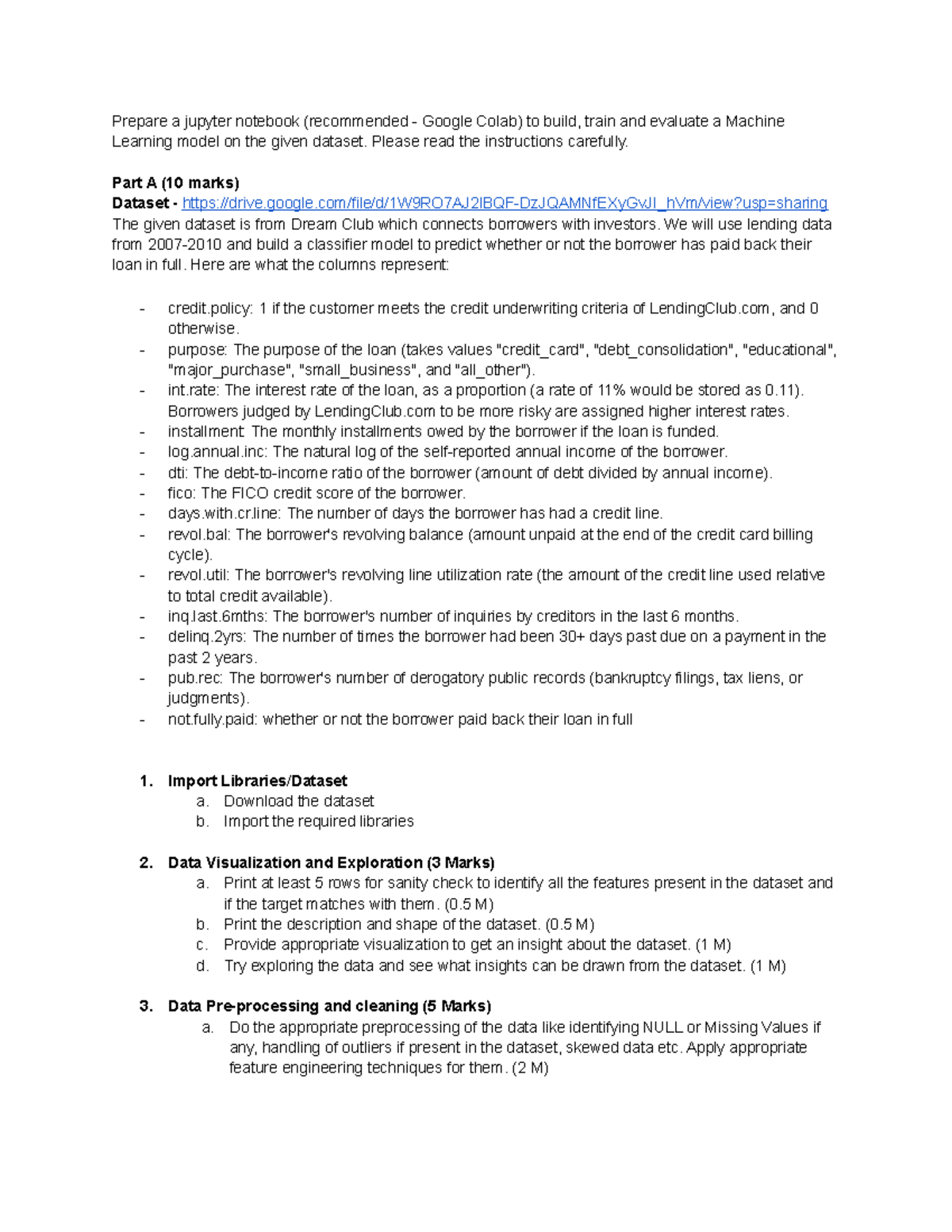 Study material course - Prepare a jupyter notebook (recommended ...