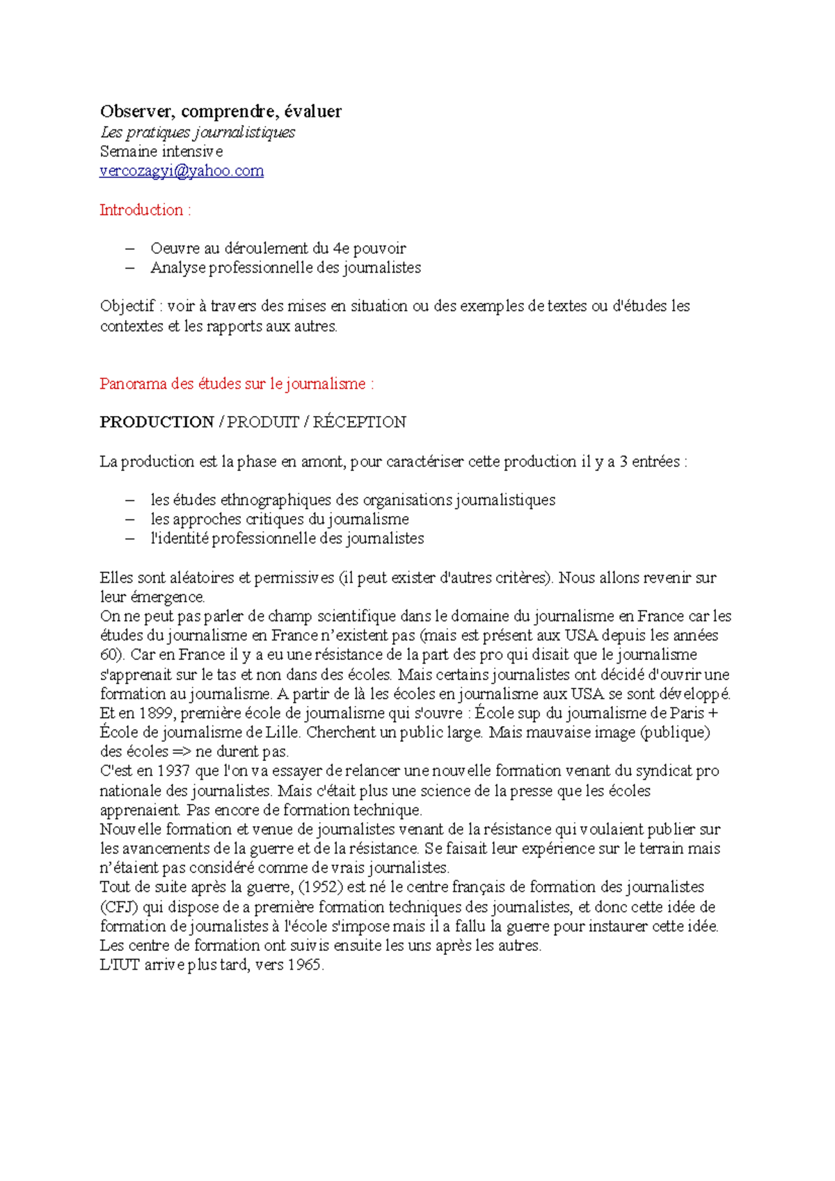 Obesrver Comprendre Evaluer-les pratiques journalistiques - Observer ...