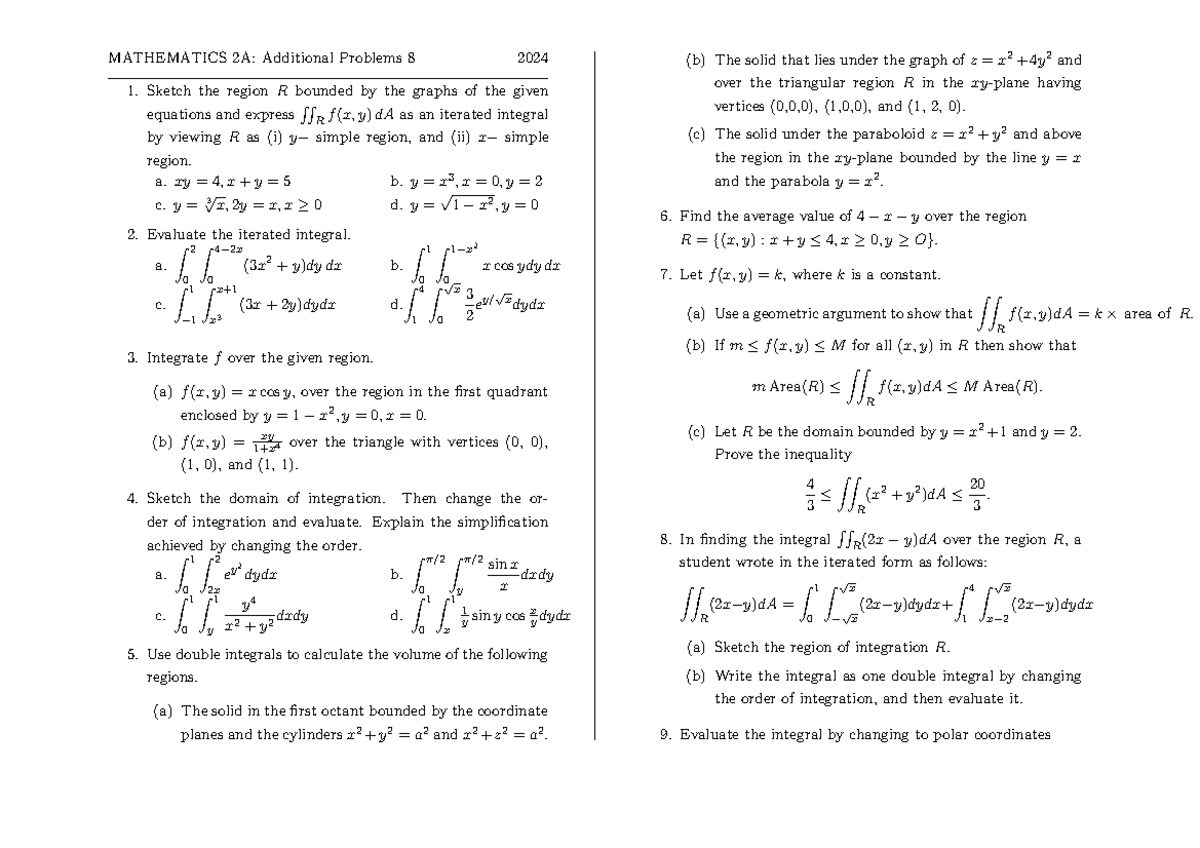 Tutorial 8 - study material that you can use if you want to practice ...