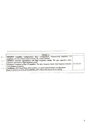 Mar 2022 Notes Analog Electronic Circuits Aec Studocu