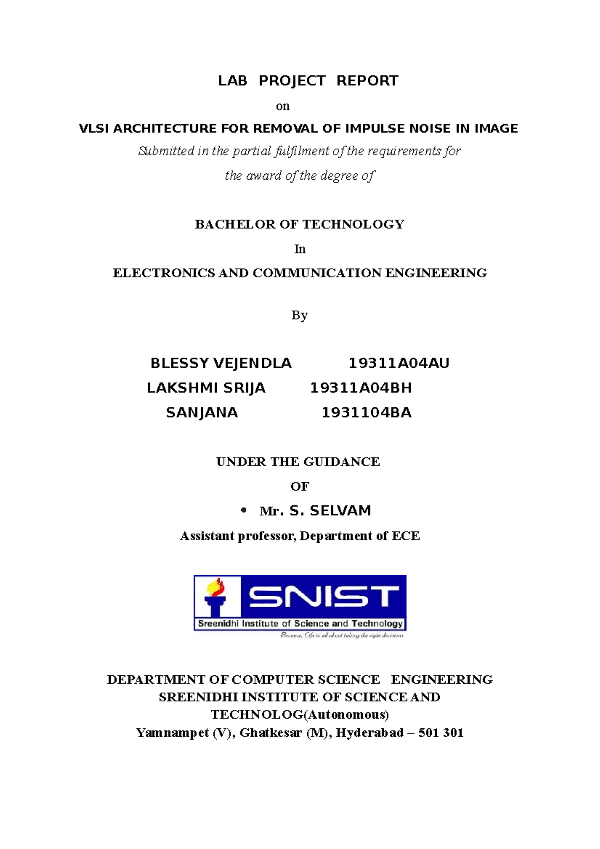 Vlsi lab project - Hi, im submitting my assignment here. - LAB PROJECT ...