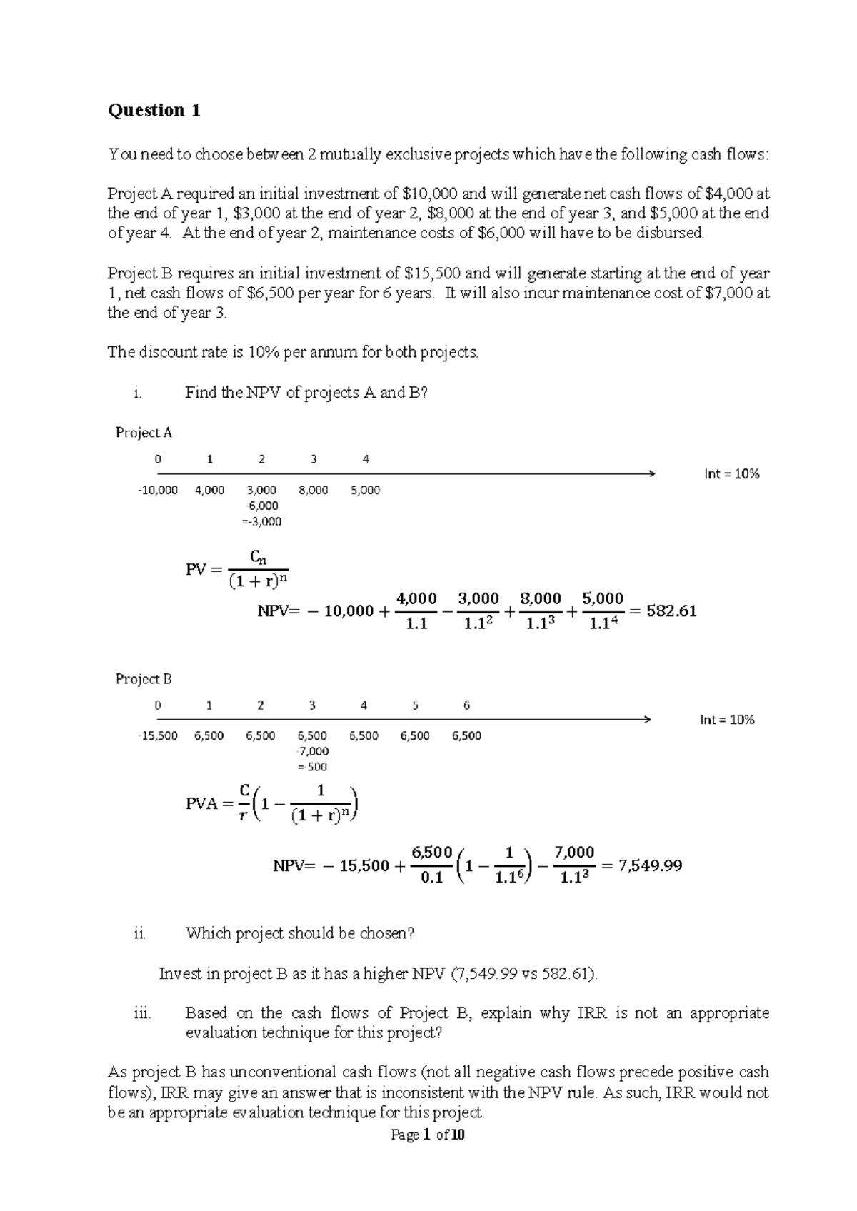 Final Exam Sample Questions with soultions - You need to choose between ...
