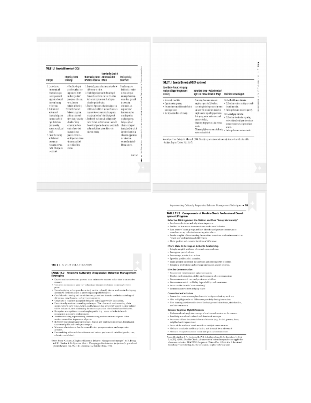 CYC801 - Week 9 - Culturally responsive behavior management strategies - CYC801 - Week 9 Topic ...