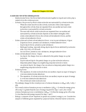 General Chemistry II Chapter 16 Study Guide Pt15 - General Chemistry II ...