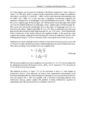 FM CH 7 - Laminar and Turbulent Flow 2 - 7 Chapter 7 — Laminar and ...