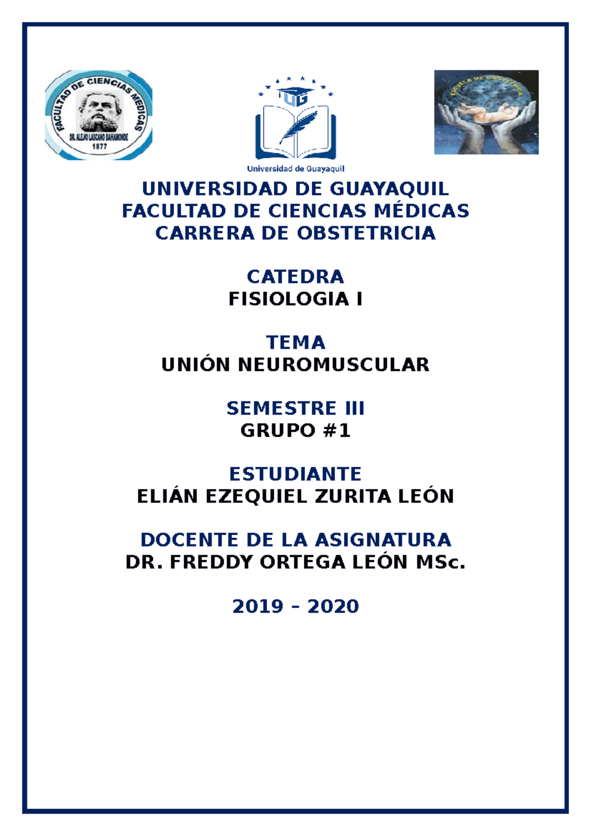 Zurita LEÓN Elián - Unión Neuromuscular - UNIVERSIDAD DE GUAYAQUIL ...