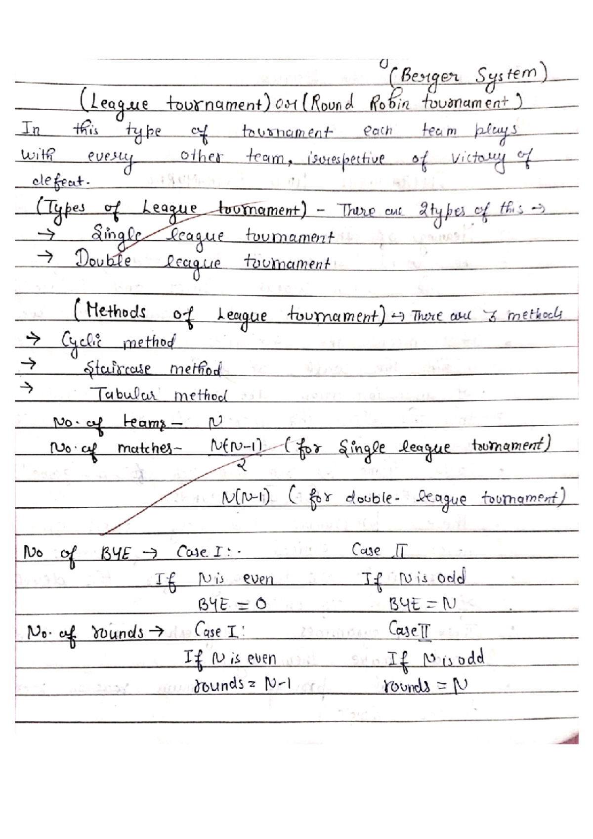 Class 12th physical education (League tournament) - Economics SL - Studocu