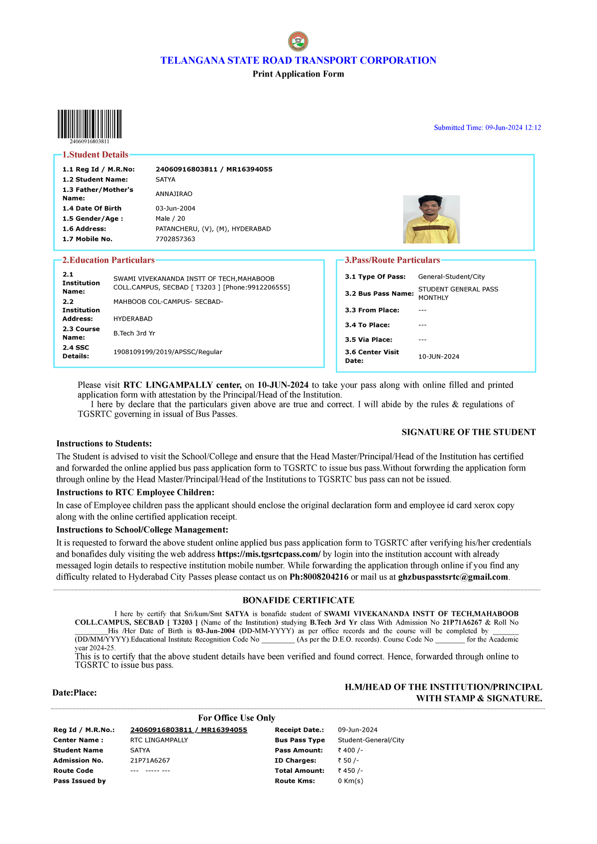 Tgsrtc BUS PASS - Gajekd. Shdhgsuwkw bheidhvehe jhahdudijd hajjdiroeoa ...