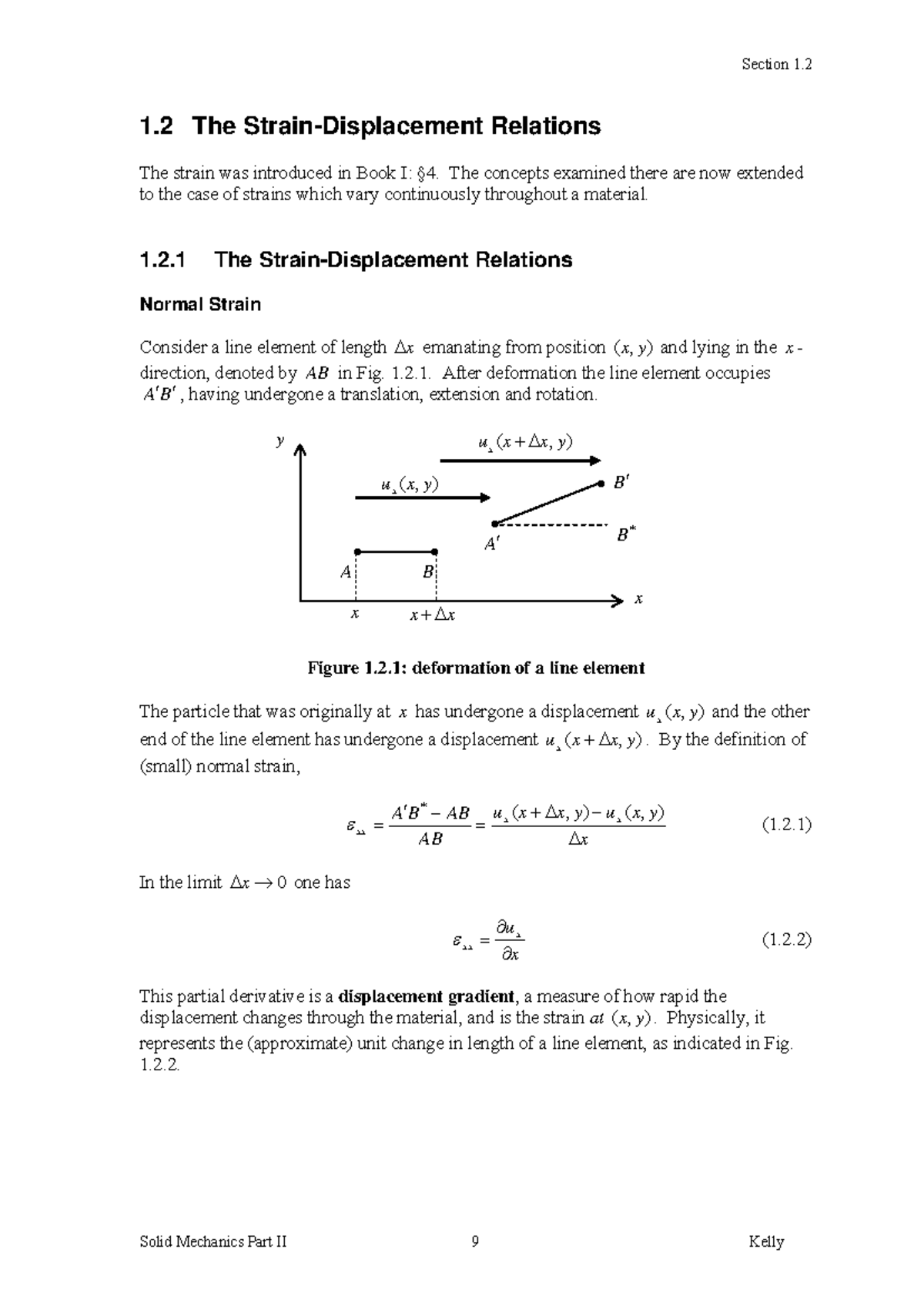 Differential Equations 02 Strain Disp Eqns - 1 The Strain-Displacement ...