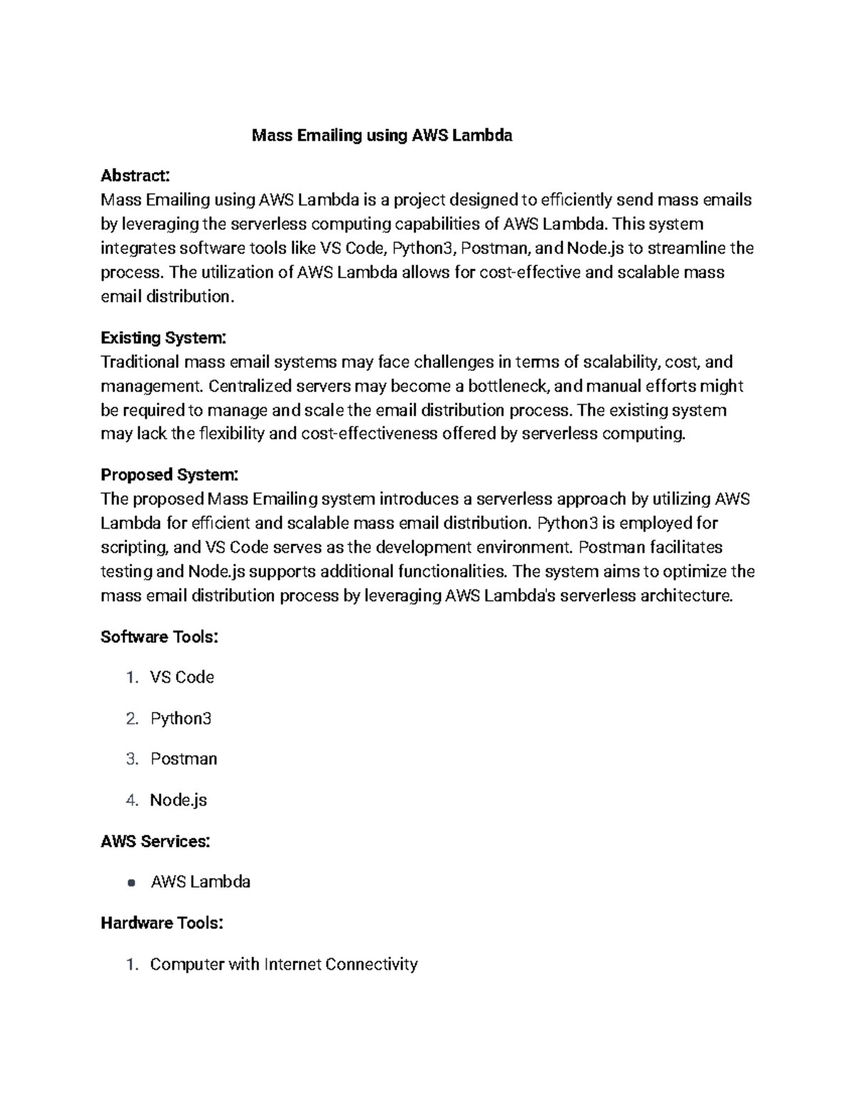 Mass Emailing using AWS Lambda - Mass Emailing using AWS Lambda ... Mass Emailing using AWS Lambda - Mass Emailing using AWS Lambda ...
