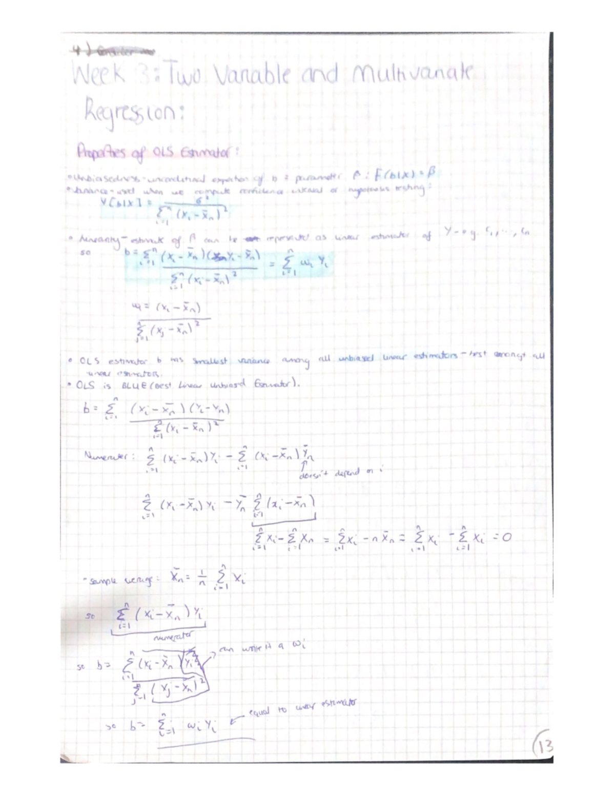 Week 3 DW Notes - EC226 - Studocu