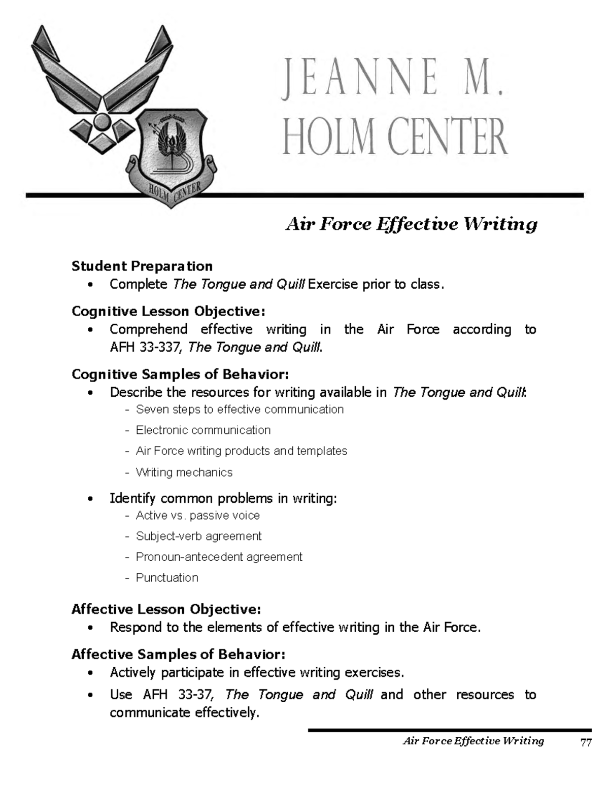 AF Effective Writing V3 - NUTR 320 - Studocu