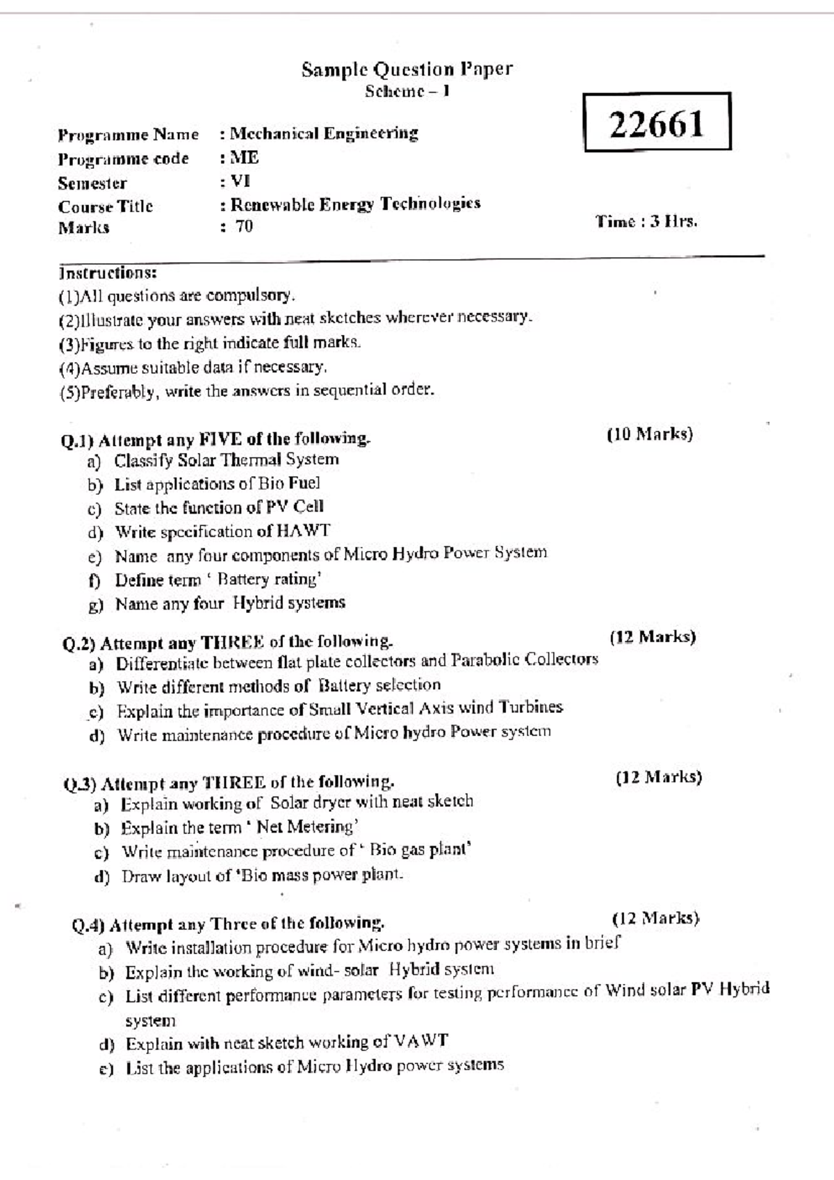 RET Sample Paper - Knowledge is important to practice exam result of ...