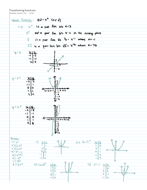 QUIZ 1 Review Combination Composition Functions - MATH 9 - Studocu