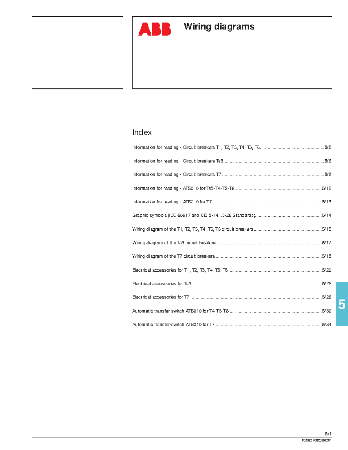 Abb controls tmax lv mccb technical catalog part 2 03 23 15 58 - Index ...