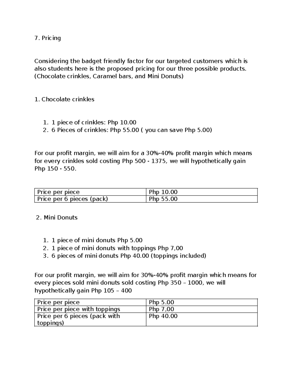 Entrep-pricing - this is entrepreneurship - Pricing Considering the ...