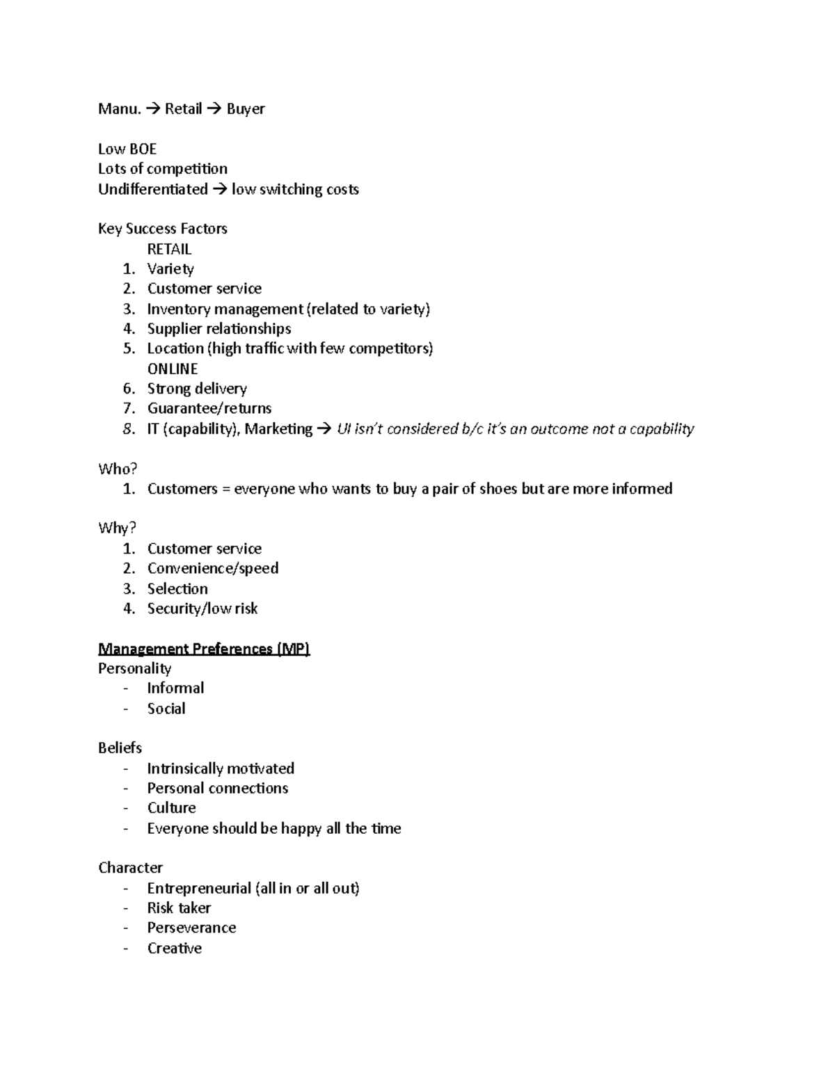 Tony Hsieh at Zappos - case notes - Manu. Retail Buyer Low BOE Lots of ...